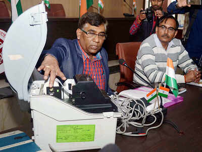 HC allows release of 410 VVPAT machines for use in Assembly polls ...