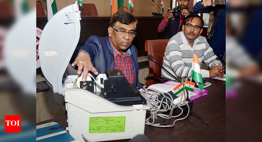 HC allows release of 410 VVPAT machines for use in Assembly polls ...