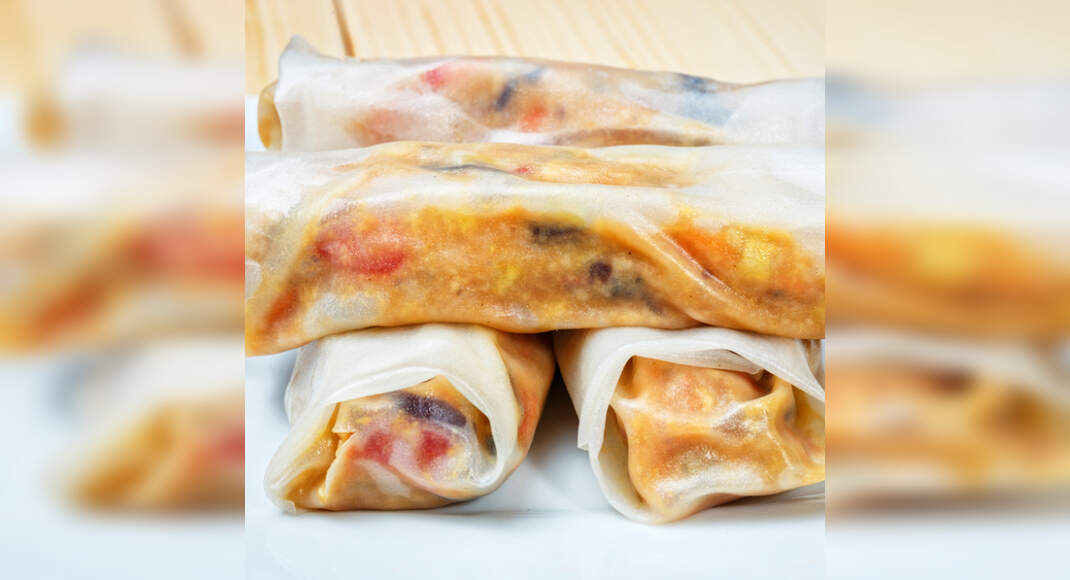 Salmon Spring Rolls Recipe: How to Make Salmon Spring Rolls Recipe ...