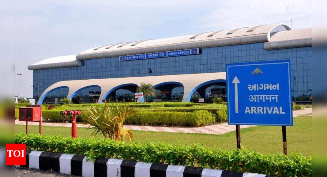 ‘Surat airport can expand terminal’ | Surat News - Times of India