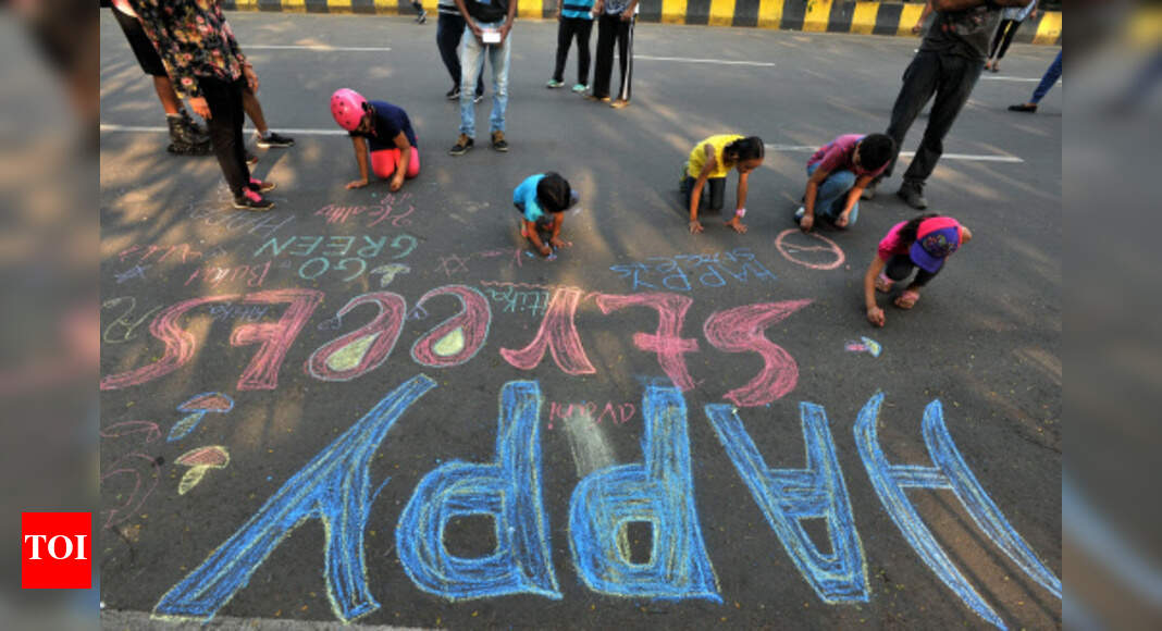 It’ll be Happy Streets in Noida on Sundays | Noida News - Times of India