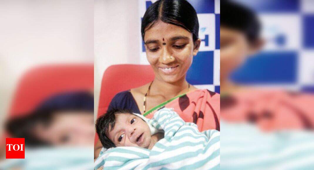 Four-legged baby goes under scalpel, on road to recovery | Bengaluru ...