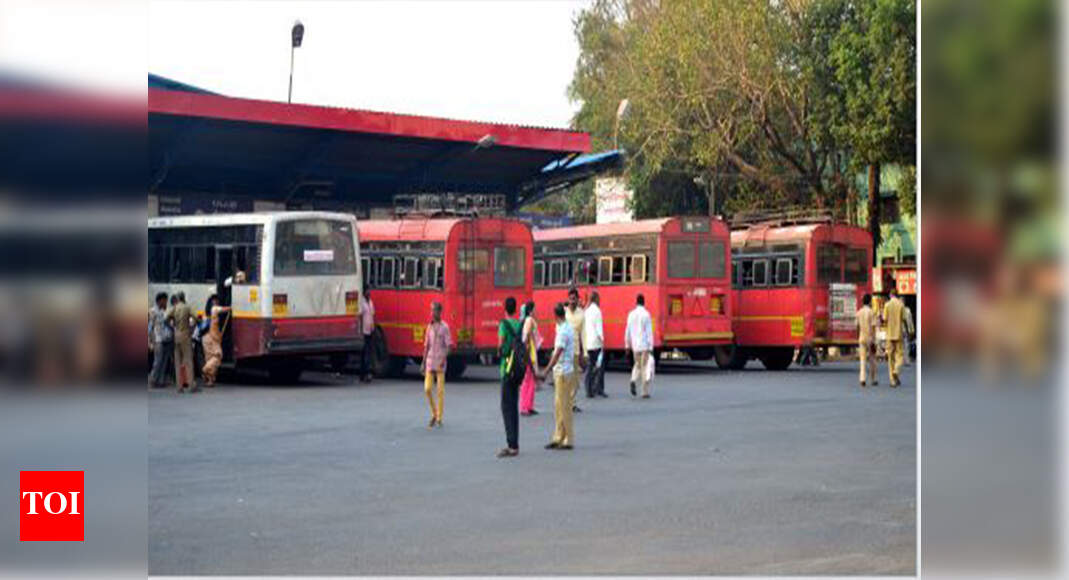 Commuters hit hard as ST bus employees go on strike in Thane | Thane ...