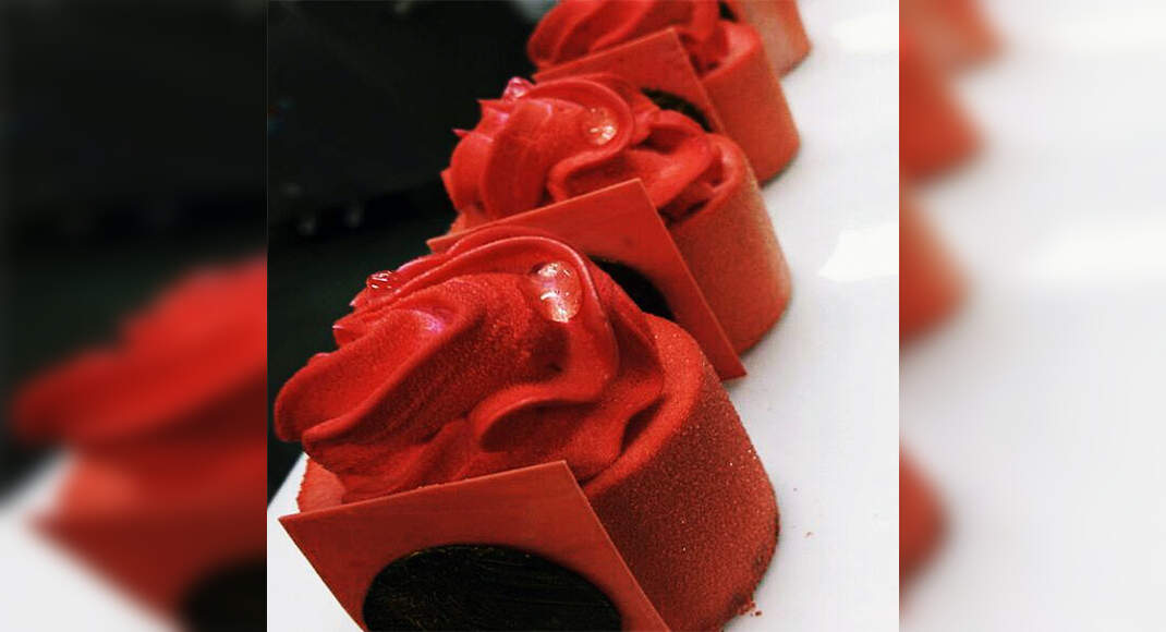 Red Velvet Pastry with Cream Cheese Frosting Recipe: How to Make Red ...