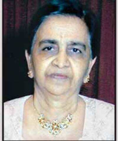 MRS. JOYCE CORDEIRO - Times of India