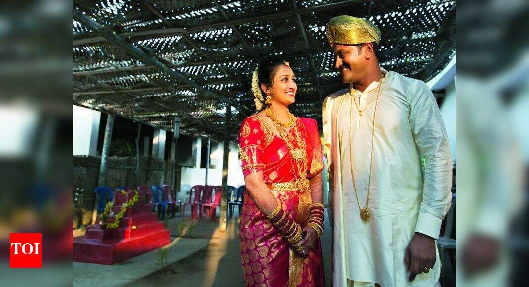 Rishab and Pragathi Shetty's glitzy Bunt wedding | Kannada Movie News ...