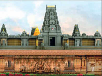 Yadadri draft master plan: Temple to get five new gateways ...