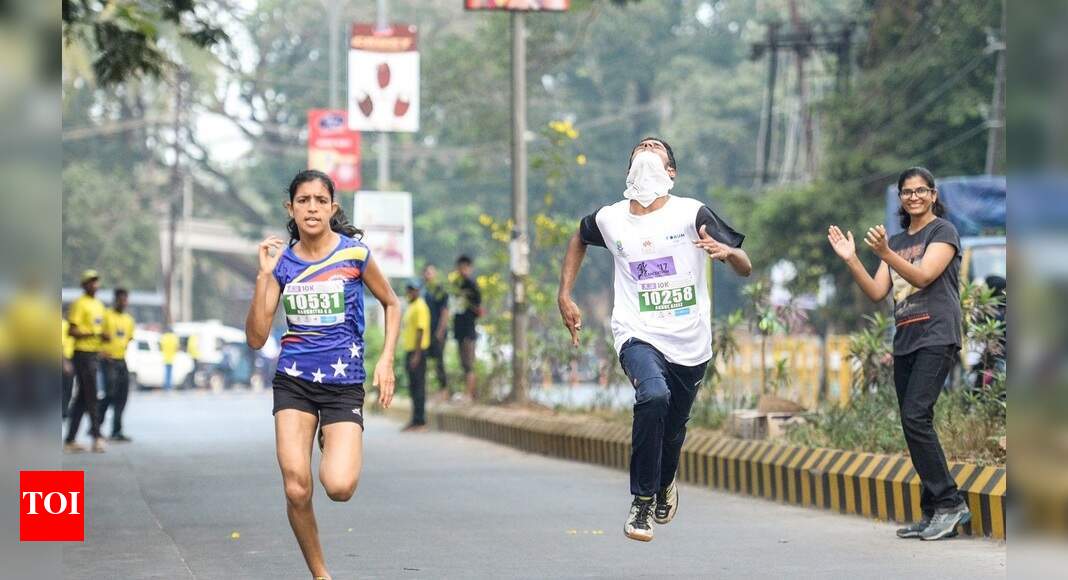 Marathon: Fun on the run as Kudla receives lessons in cancer awareness ...