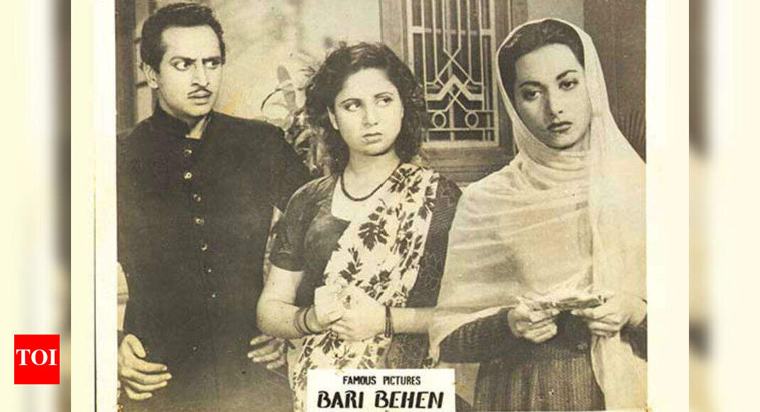 NFAI adds Suraiya's 1949 film Bari Behen to collection | Marathi Movie ...