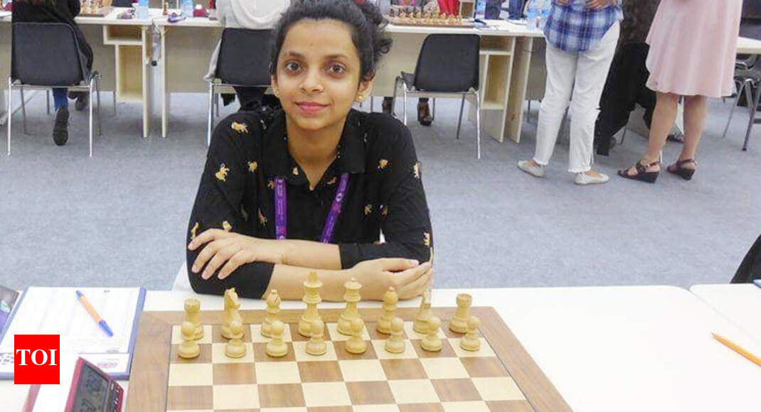 Padmini Rout: Padmini Rout holds 8th seed GM Zhao Xue at World Chess ...