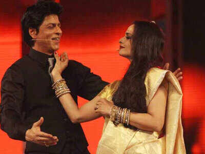 Rekha to give 4th Yash Chopra Memorial Award to Shah Rukh Khan | Hindi ...