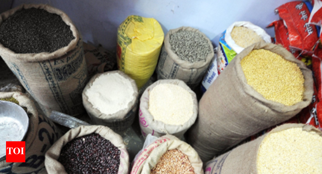 India set for best-ever foodgrain output | India News - Times of India