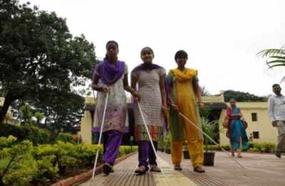 Anna university students device 'cap' to guide visually challenged ...