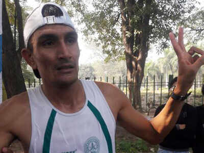 Sandeep Kumar: Sandeep smashes own national record in 50km race walk ...