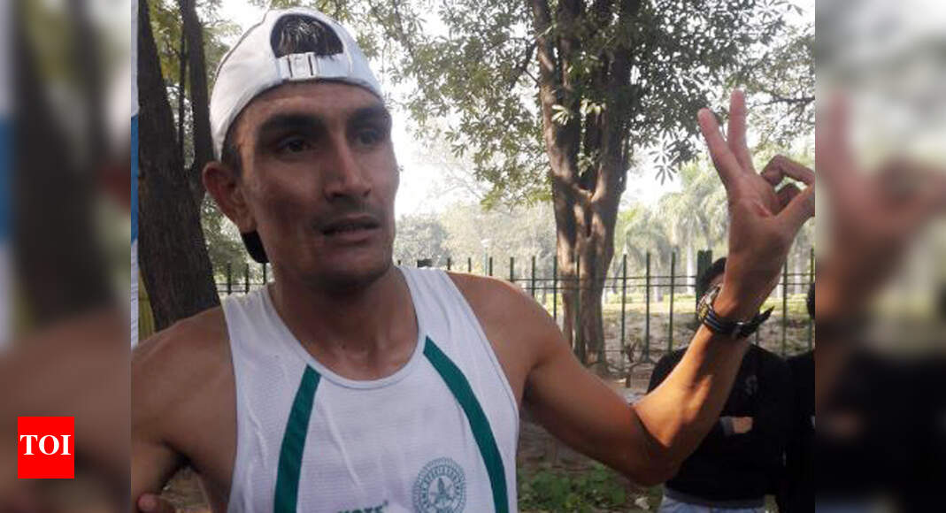 Sandeep Kumar: Sandeep smashes own national record in 50km race walk ...