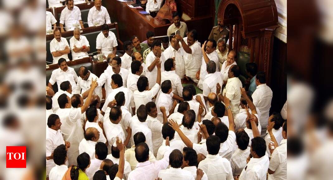 Tamil Nadu Trust Vote: DMK enacted 'pre-planned drama' in assembly ...