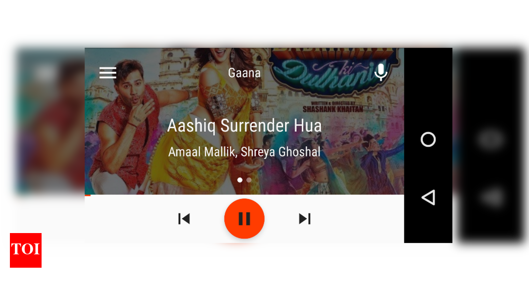Now, Gaana on Android Auto. Listen to your favourite music non-stop ...