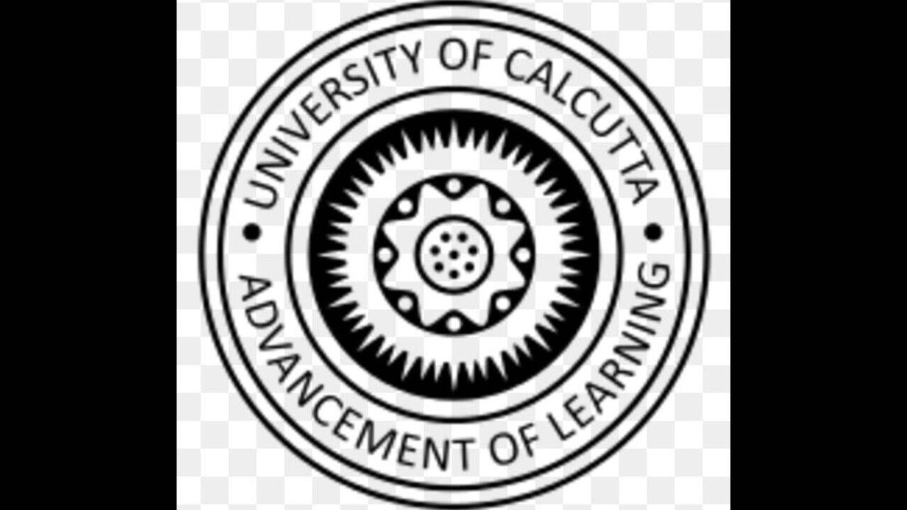 Calcutta University Logo University Of Calcutta