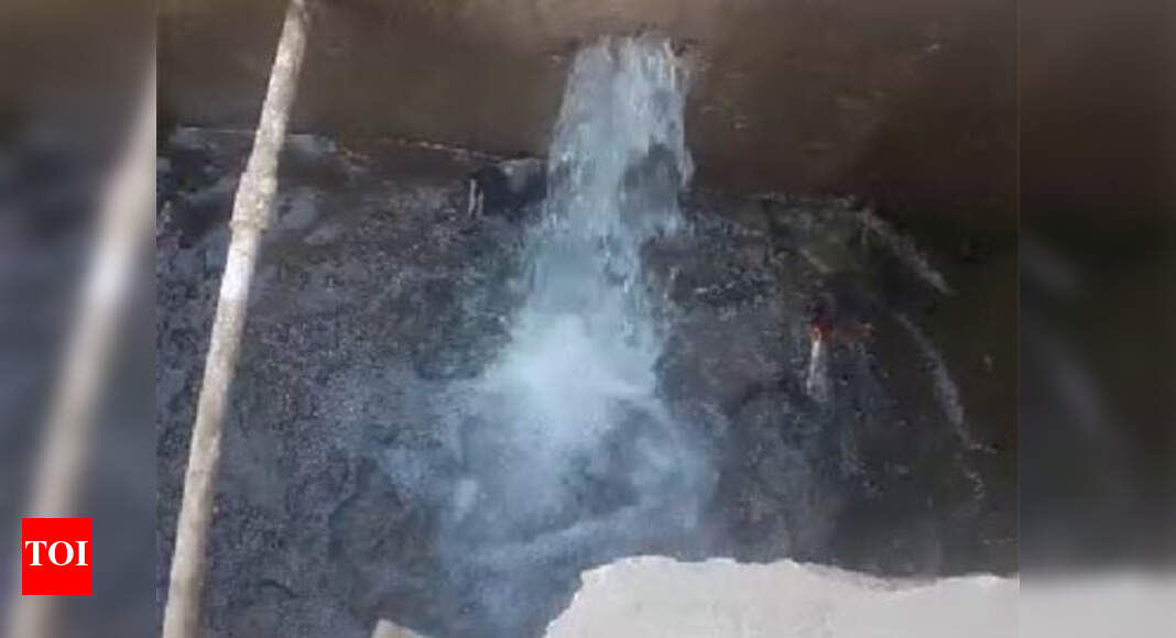 Fresh water getting wasted in Galons - Times of India