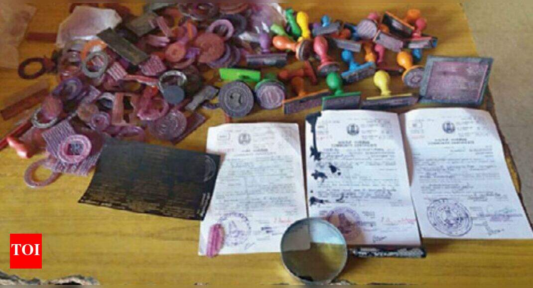 Forging Tahsildar'S Signature: Two held for forging tahsildar's ...