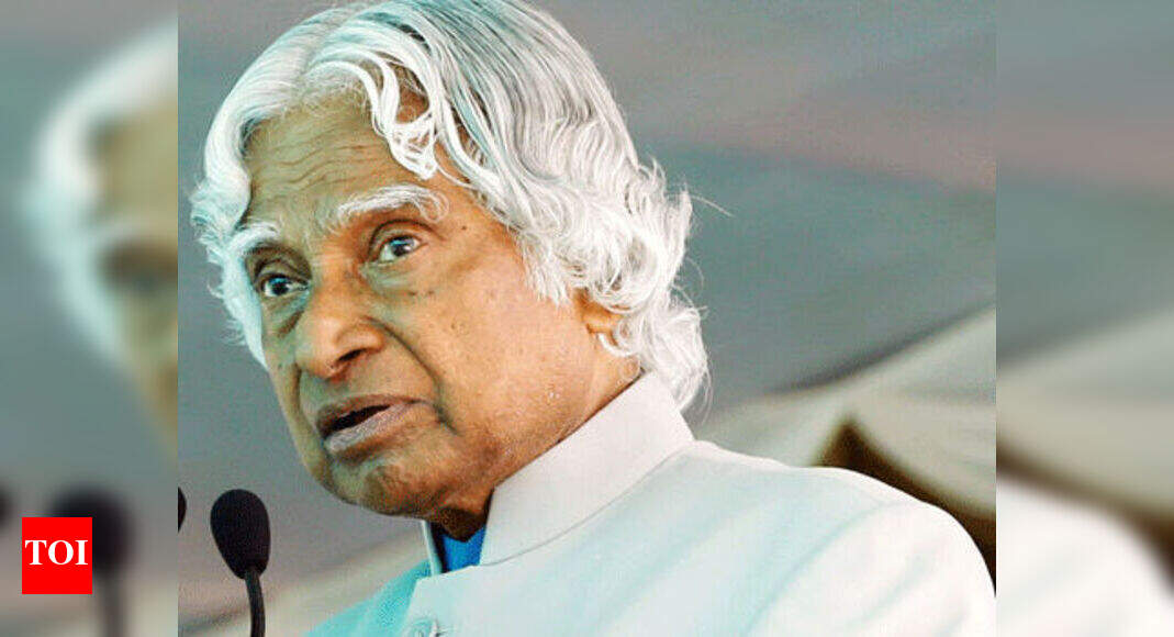 In his last book, Kalam wanted politicians to respect laws - Times of India