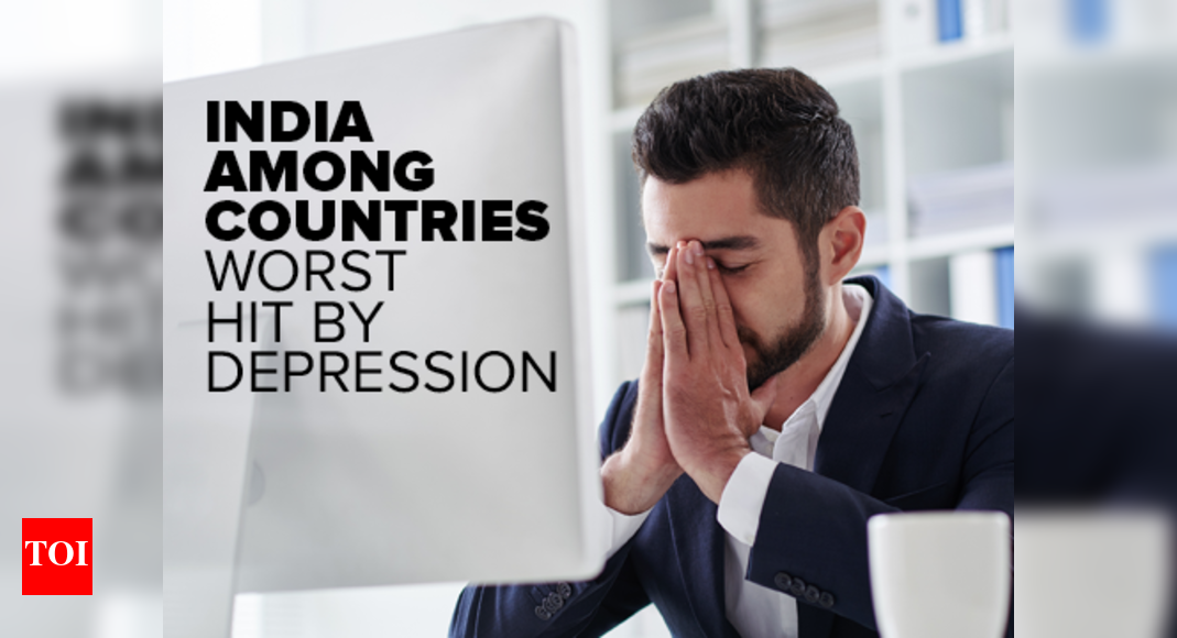 Infographic: India among countries worst hit by depression | India News ...