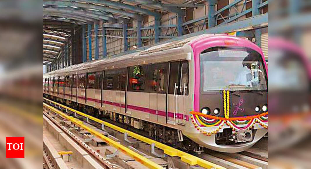 BMRCL reduces frequency of trains on Purple Line | Bengaluru News ...