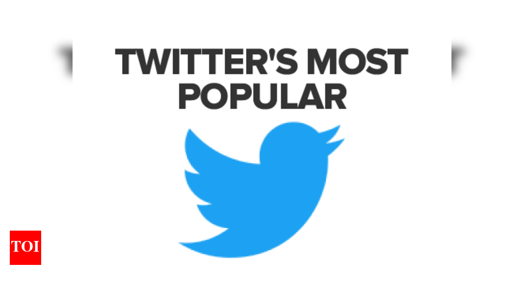 Infographic: Most followed accounts on Twitter - Times of India