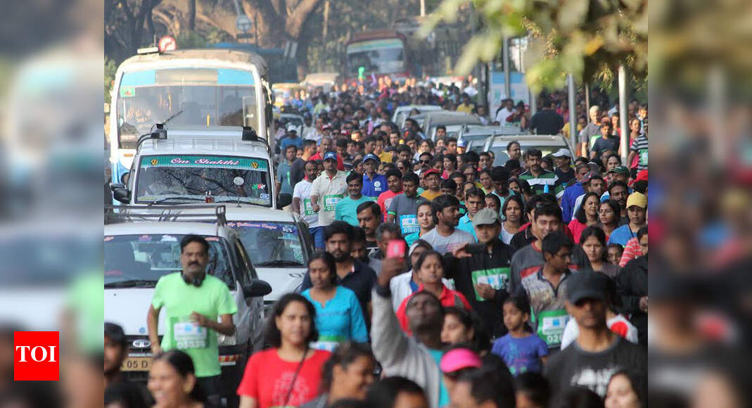 Bengaluru Walkathon: Thousands participate in Bengaluru walkathon ...