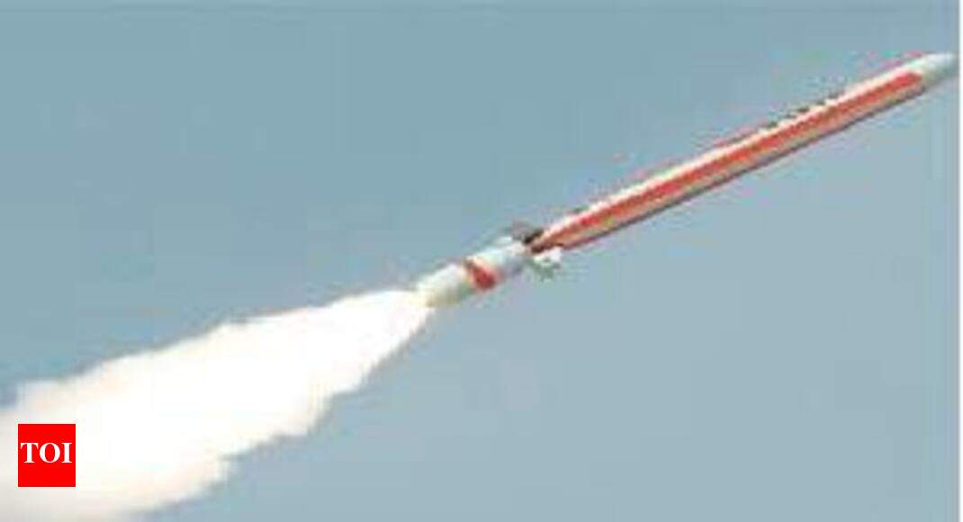 Homegrown supersonic interceptor missile test-fired - Times of India
