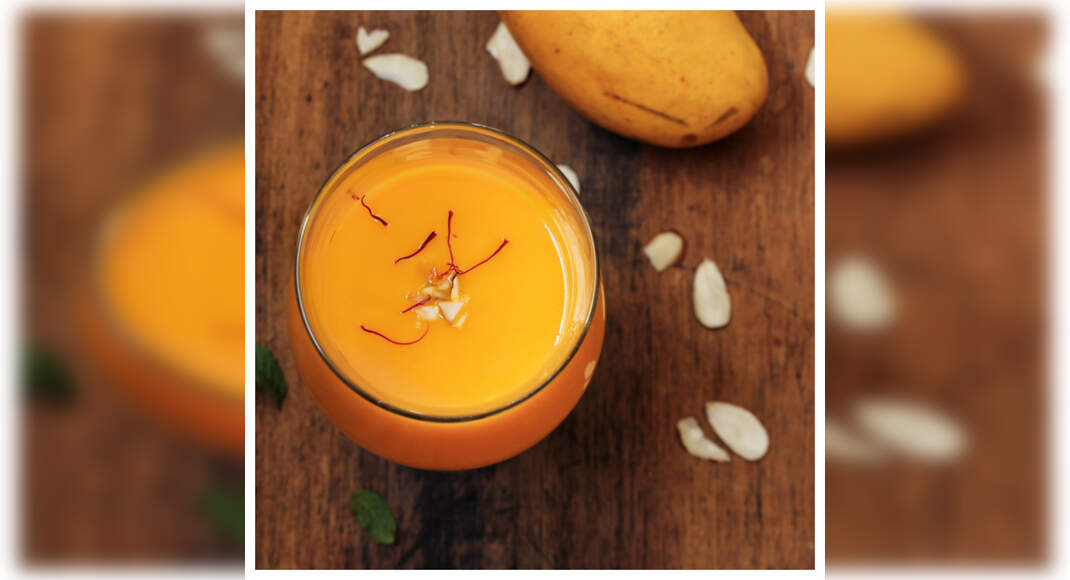 Mango Thandai Recipe: How to make Mango Thandai Recipe at Home ...