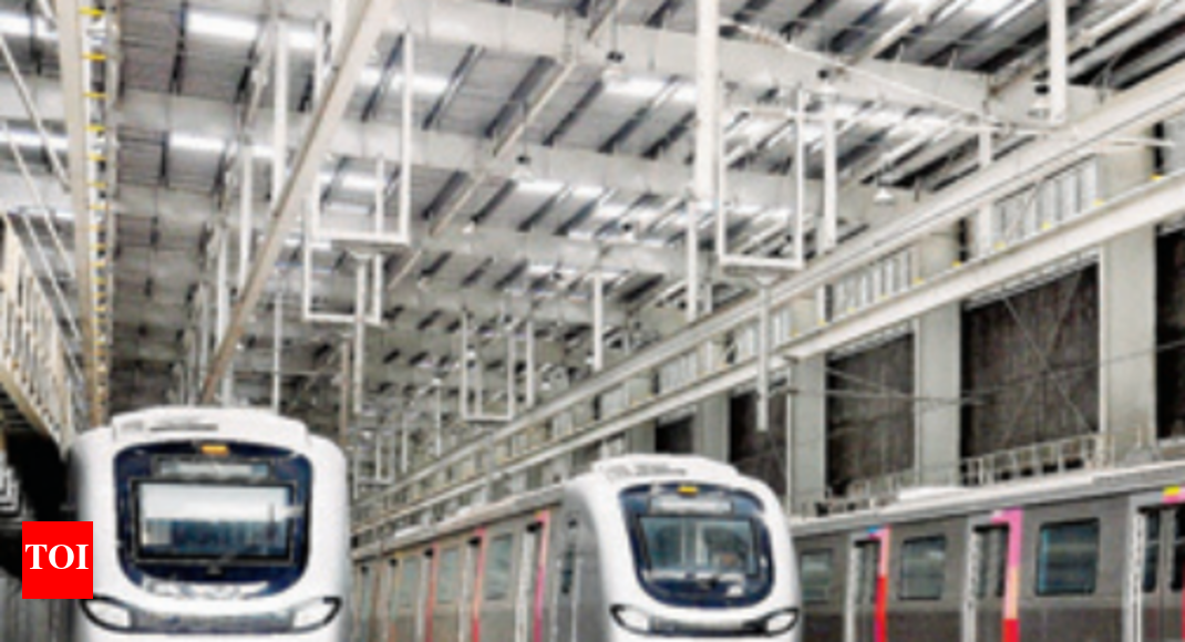 driverless metro: Driverless Metro train on Colaba-Seepz route | Mumbai ...