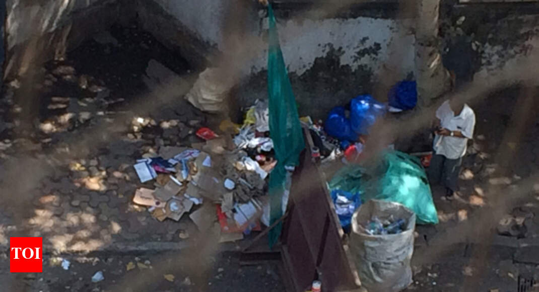 open garbage dump - Times of India