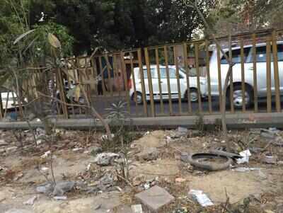 Broken railings - Times of India