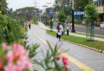 Kochi beautification takes a hit | Kochi News - Times of India