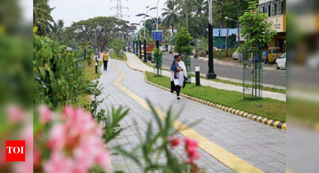 Kochi beautification takes a hit | Kochi News - Times of India