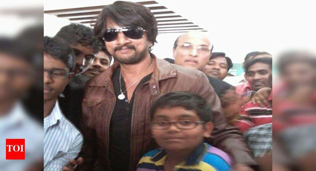 Did you just miss your chance to meet Sudeep? | Kannada Movie News ...