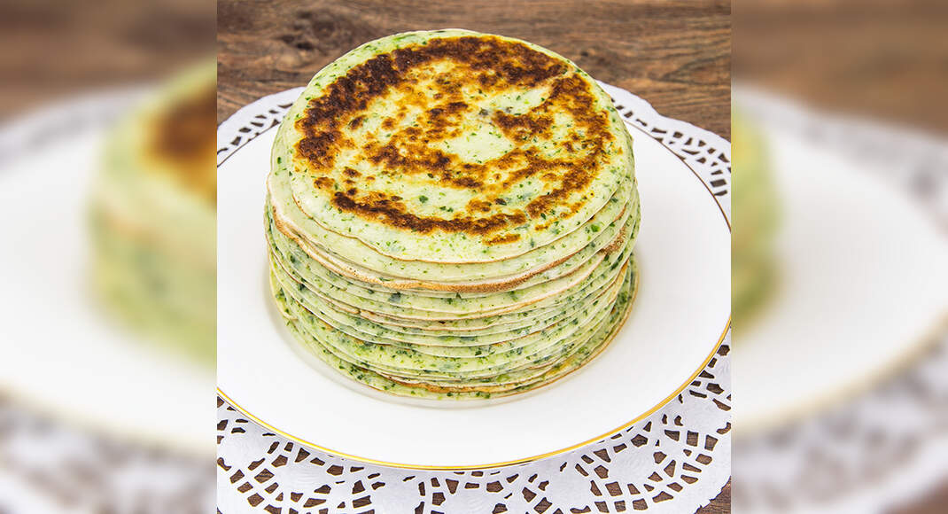 Cucumber Pancake Recipe: How to Make Cucumber Pancake Recipe | Homemade ...