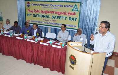 National Safety Day observed at CPCL’s Manali Refinery - Times of India