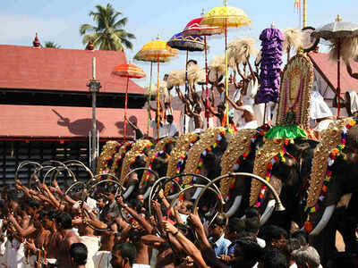 Thrissur Pooram: The temple festivals that light up Kerala | Kochi News ...