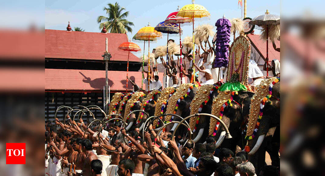 Thrissur Pooram: The temple festivals that light up Kerala | Kochi News ...