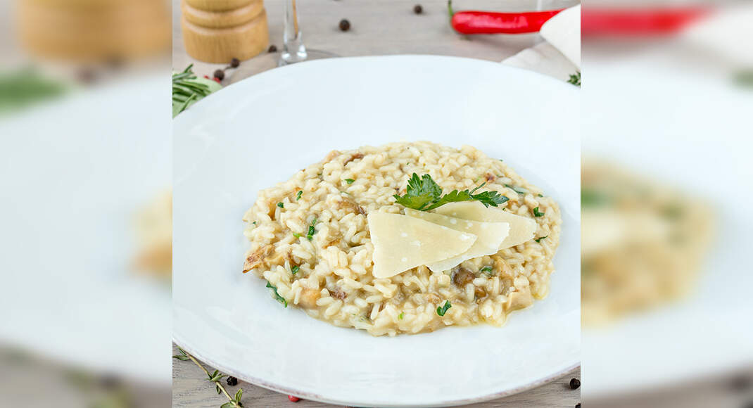 Creamy Mushroom Risotto Recipe: How to Make Creamy Mushroom Risotto ...