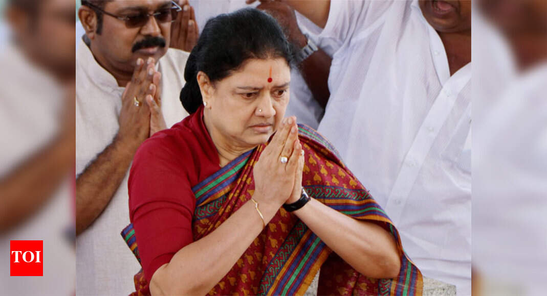 V K Sasikala chief of AIADMK Parliamentary Board | Chennai News - Times ...