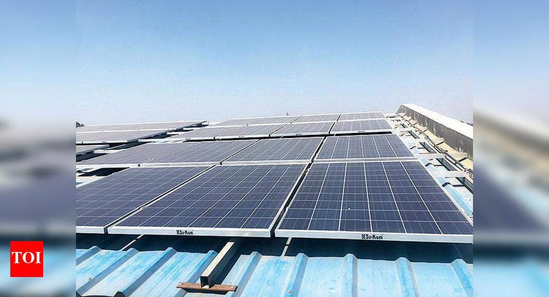 Bharuch engg institute goes green with 15kw rooftop solar power | Surat ...