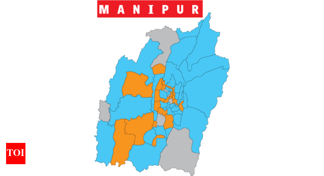 Infographic: Tough fight between Congress and BJP in Manipur | Manipur ...