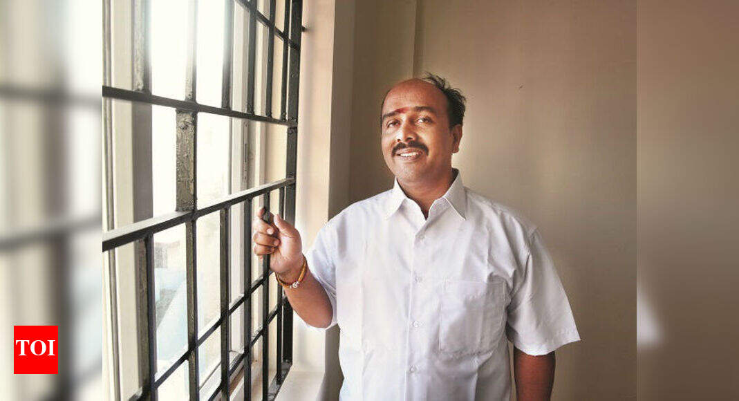 Sundaresan C has the vision to provide for visually challenged students ...