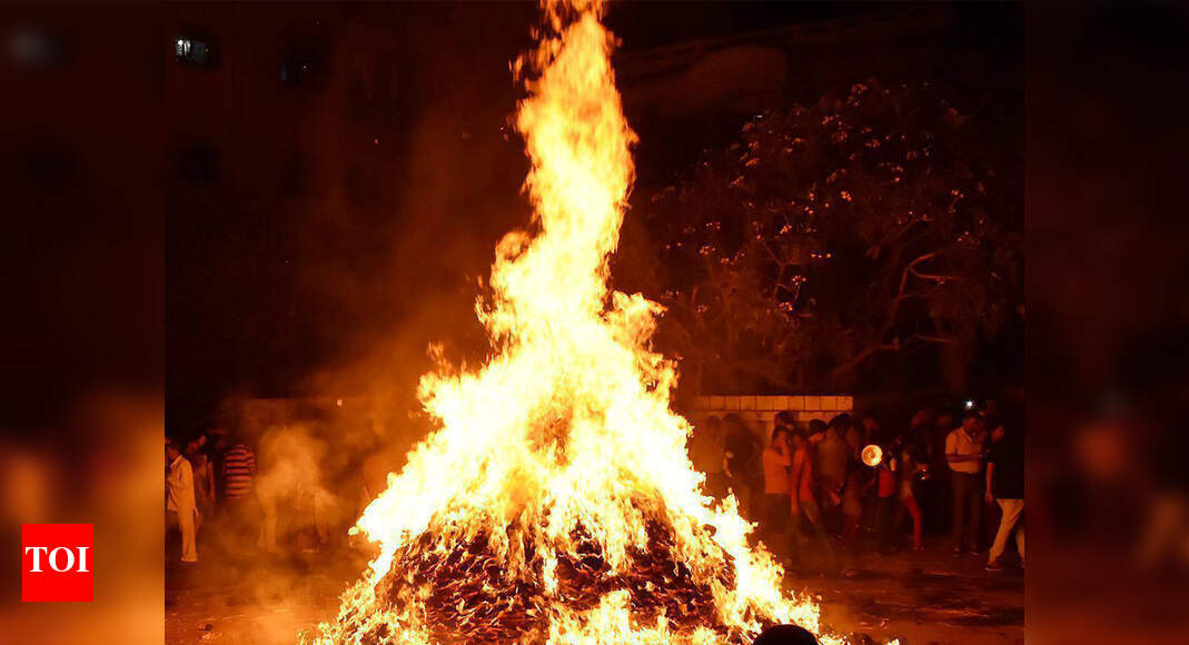 ‘Limit cutting of trees for Holika Dahan’ | Ghaziabad News - Times of India