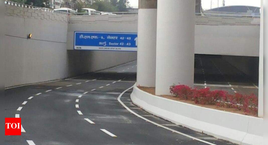 1.2km of Sikanderpur underpass clears trial | Gurgaon News - Times of India