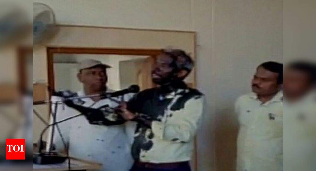 Kannada writer's face smeared with black ink | Bengaluru News - Times ...