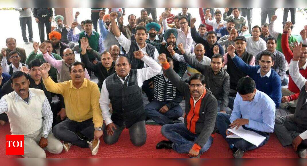 INCOME Tax Dept Strike: Income tax employees protests against ...